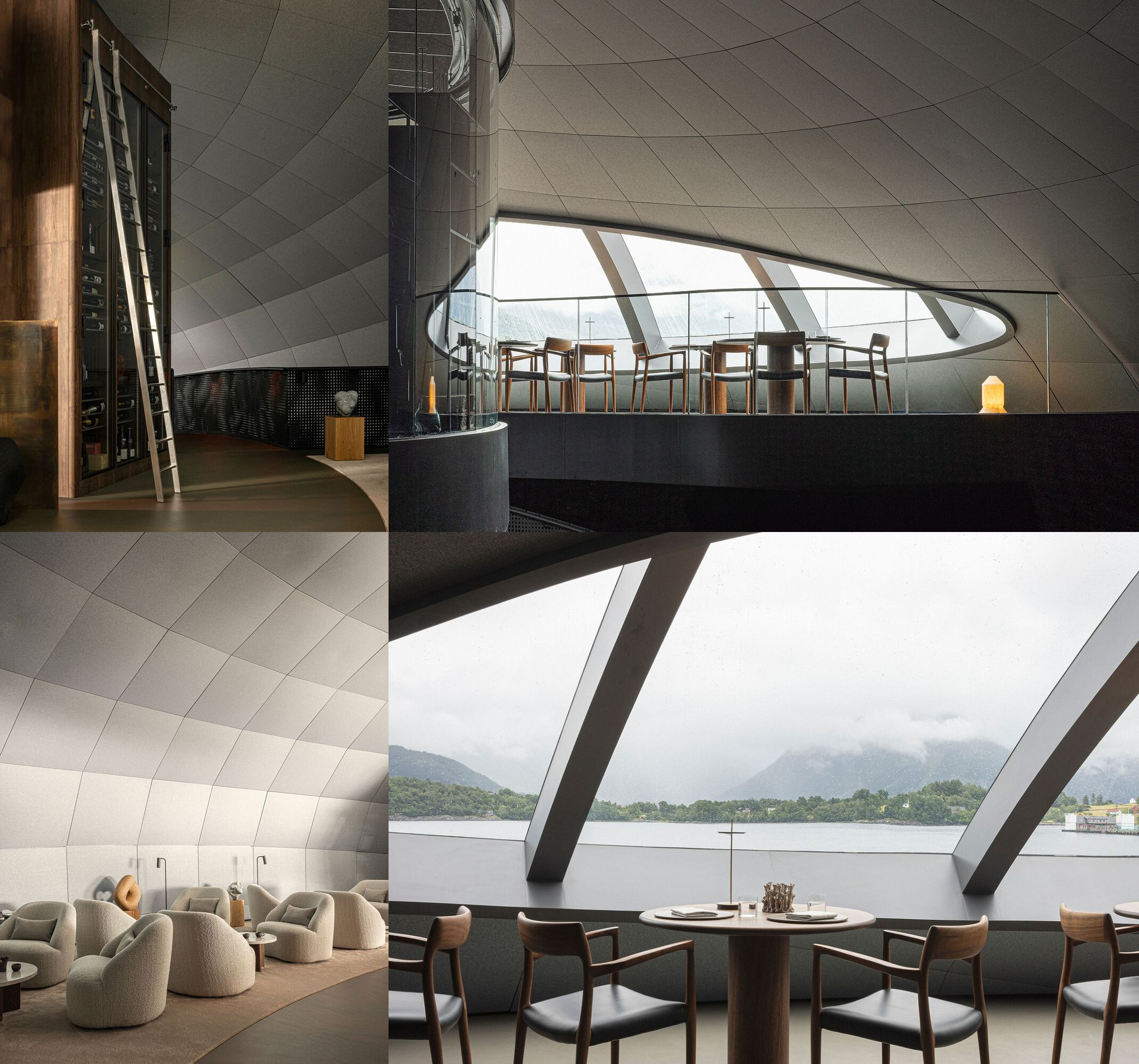 Restaurante en medio del mar.